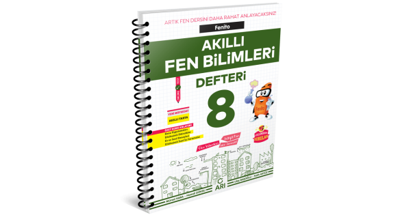 Fenito 8.Sınıf Akıllı Fen Bilimleri Defteri
